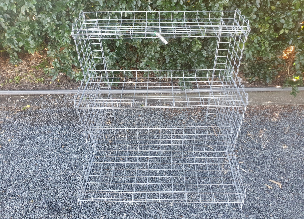 3 Tier Step Stands - Assembled | Durable Galvanized Plant Shelving ...