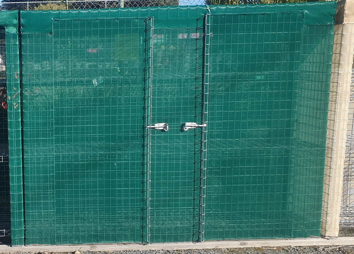 DF8/D Shade House With Doors - Reliable Outdoor Shade 2.4m x 1.95m ...